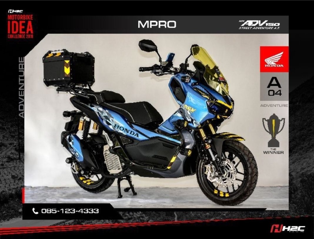 “ฮอนด้า” จัดอันดับรถแต่ง Honda ADV150 สุดเท่ใน มอเตอร์ เอ็กซ์โป 2019 ...